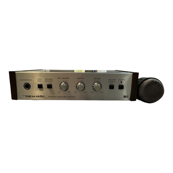 Realistic | Other | Vintage Realistic Analog Stereo Reverb System Model ...